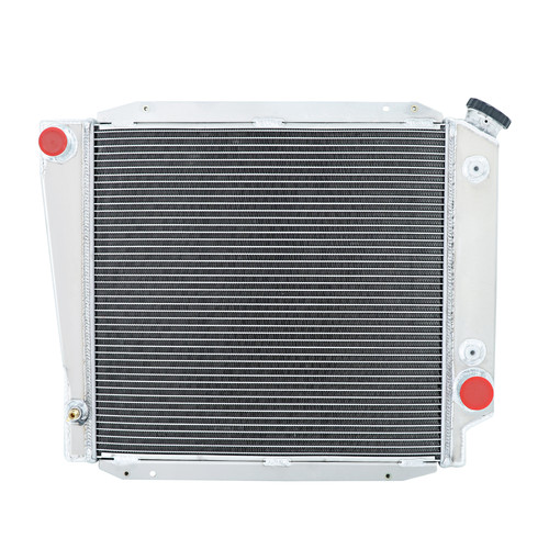 3 Row Aluminum Radiator For 1966-1977 Ford Early Bronco Wagon Roadster ...