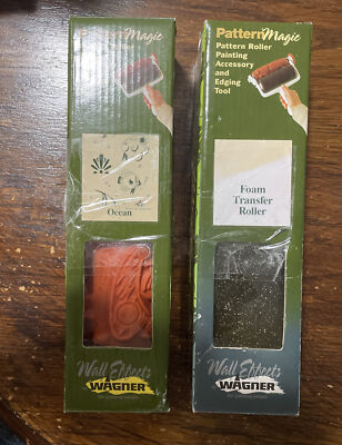 Pattern Magic Wagner Wall Effects Ocean Paint Texture Roller, Edging ...