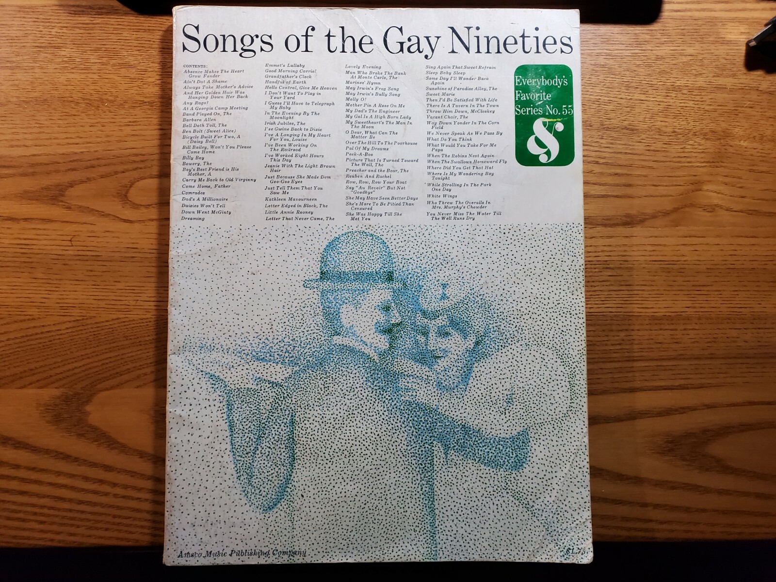 SONGS OF THE GAY NINETIES...EVERYBODY'S FAVORITE SERIES NO. 55 ...