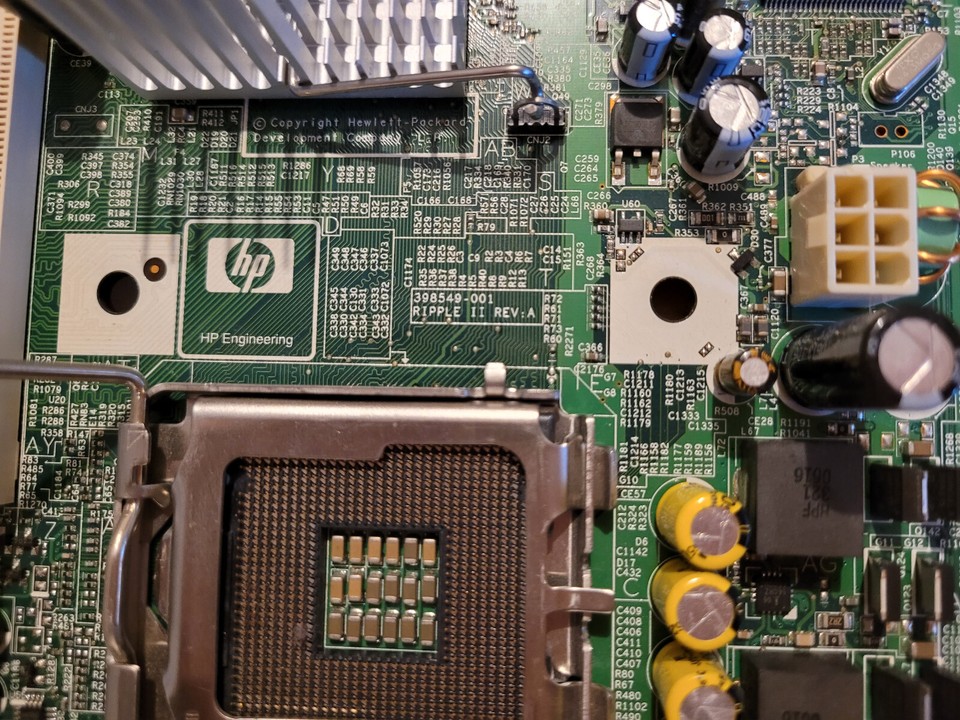 Carte Mère HP 398549-001 RIPPLE II Rev : A - Pour PC Bureau HP Compaq ...