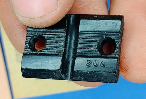 Weaver # 20A Grooved Top Mount Rear Scope Base NOS No Screws READ 4 FIT ...