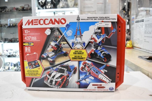 437pc Meccano Ultimate Maker's Toolbox Kids Building Set 10Y+ | eBay ...