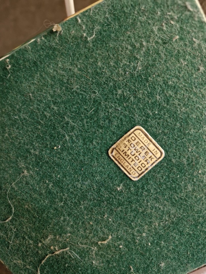 Vintage Derek Fowler Village Shop Night Light Table Lamp Mice Ceramic ...