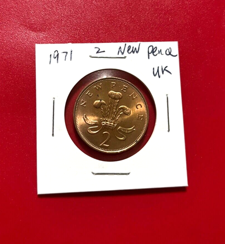 1971 TWO NEW PENCE UK COIN - NICE WORLD COIN !!! | eBay