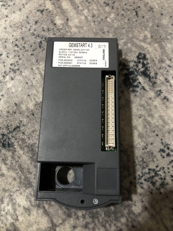 ALSTOM Gemstart 4 controller GEMSTART 4.3 used | eBay UK