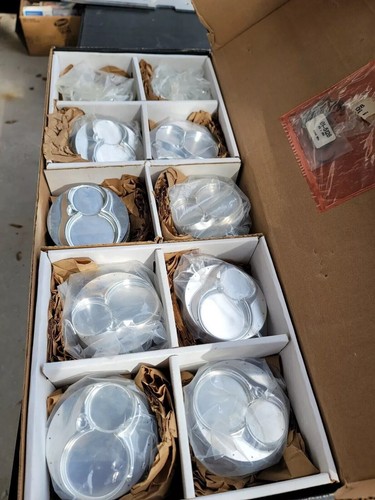 Custom Diamond SBF SC1 Nitrous Pistons Set of 10 Ford 351W- BRAND NEW ...