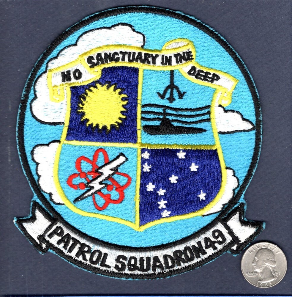 Original 1970's VP-49 WOODPECKERS Rex Tiger Ace Navy P-3 ORION Squadron ...