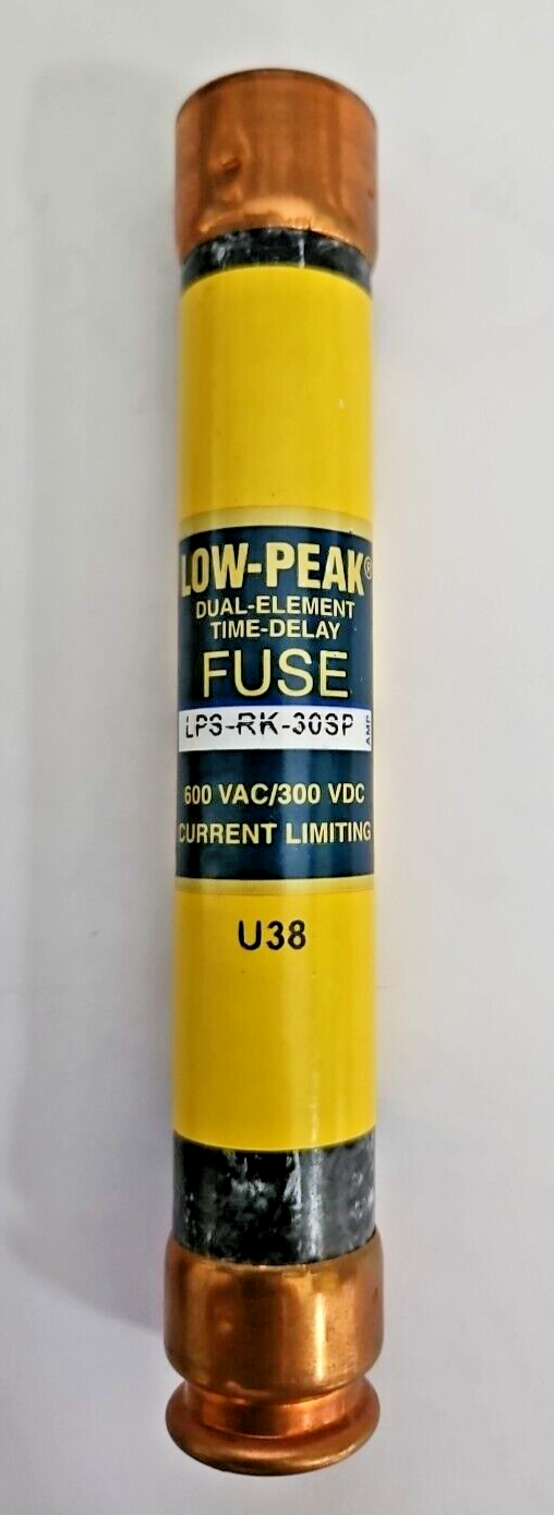 Cooper Bussmann LPS-RK-30SP 30Amp (30A) LPS-RK 600V Time-Delay New | eBay