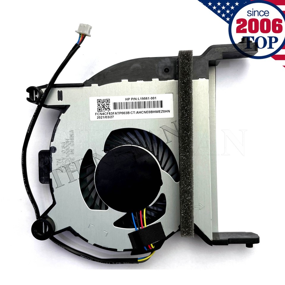 New CPU Cooling Fan for HP Prodesk 400 G4 G5,600 G4 G5, 800 G4 G5 ...