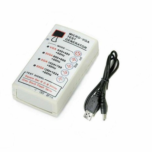Portable 60HZ Signal Generator VGA/SVGA/XGA For LCD CRT Display Monitor ...