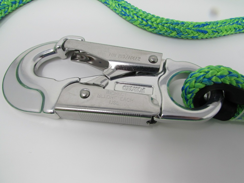 4FT-7FT ROPE LOGIC'S GREEN LIGHTNING BUCKSTRAP ROPE LANYARD SAMSON ...