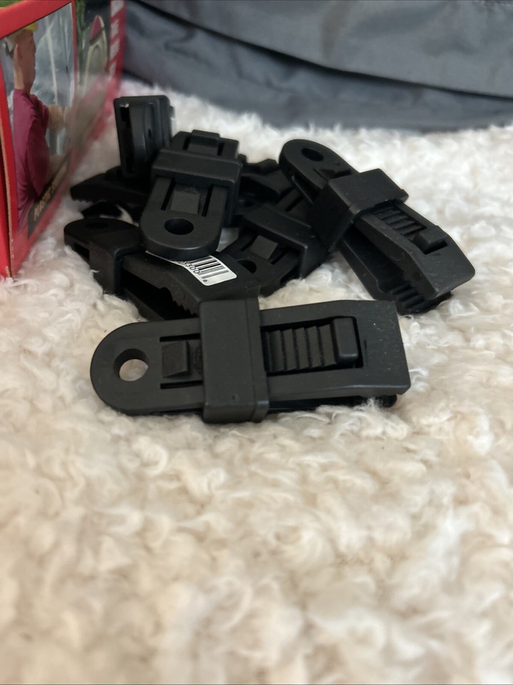 Homax 5300 Crocodile TARP Clip FASTENERS HEAVY DUTY JAW GRIP LOT OF 8 ...