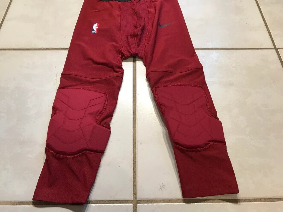 NIKE PRO NBA Lebron James Custom Athlete Compression Pants AA0765-677 ...
