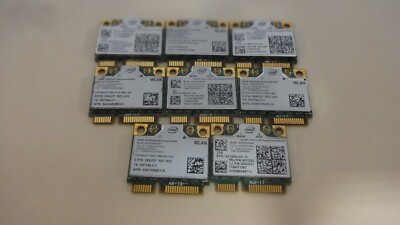 Lot of 8 Intel Centrino Advanced-N 6205 62205ANHMW Wi-Fi PCIe Half Mini ...