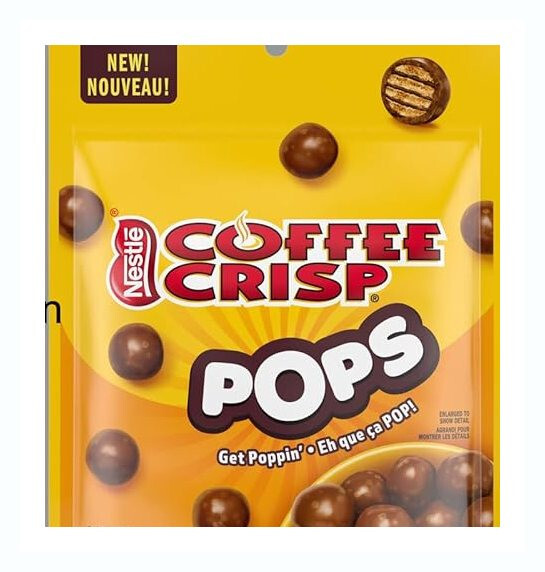 Nestle Coffee Crisp Pops Milk Chocolate 8 Pounds Bulk Candy FREE SHIP ...