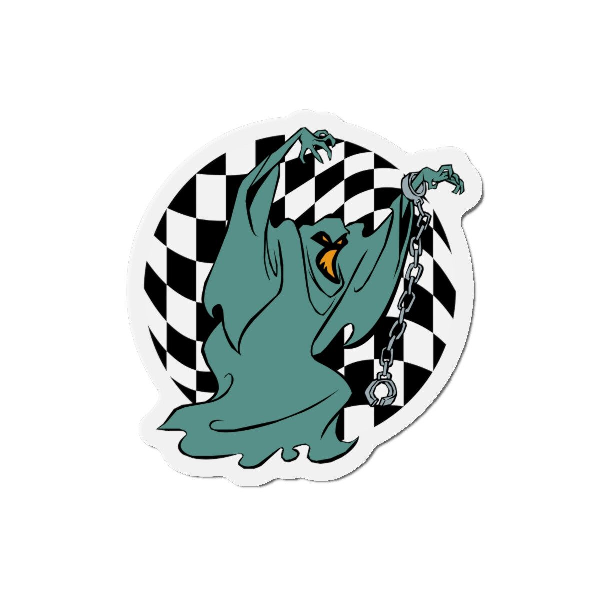 Scooby Doo Chain Ghost Magnet, Scooby Doo Villain Magnet, Gift | eBay