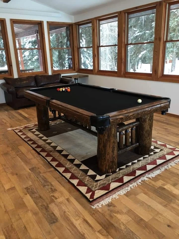 Log Pool Table
