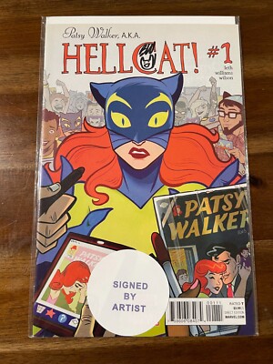 Patsy Walker, A.K.A. Hellcat! #1 2016 Marvel signed by artist Brittney Williams | eBay