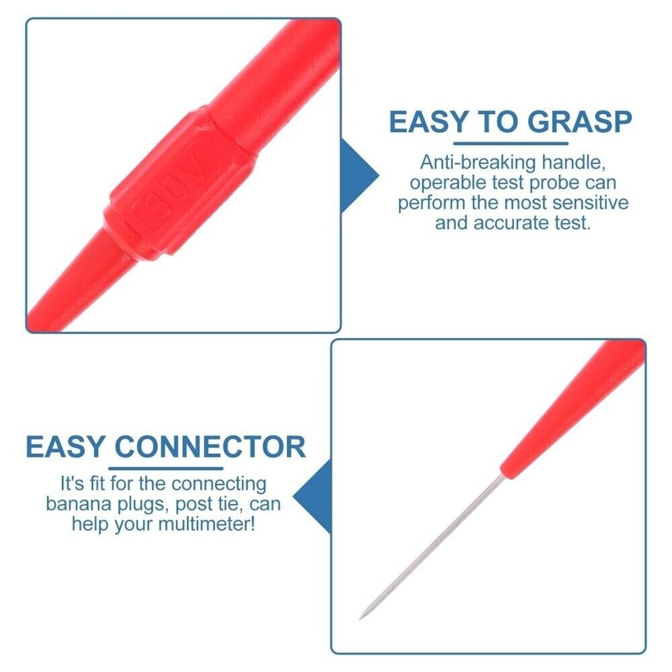 6pcs Test Pin Back Probe Kit Wire Probe Back Probe Kit Automotive | eBay