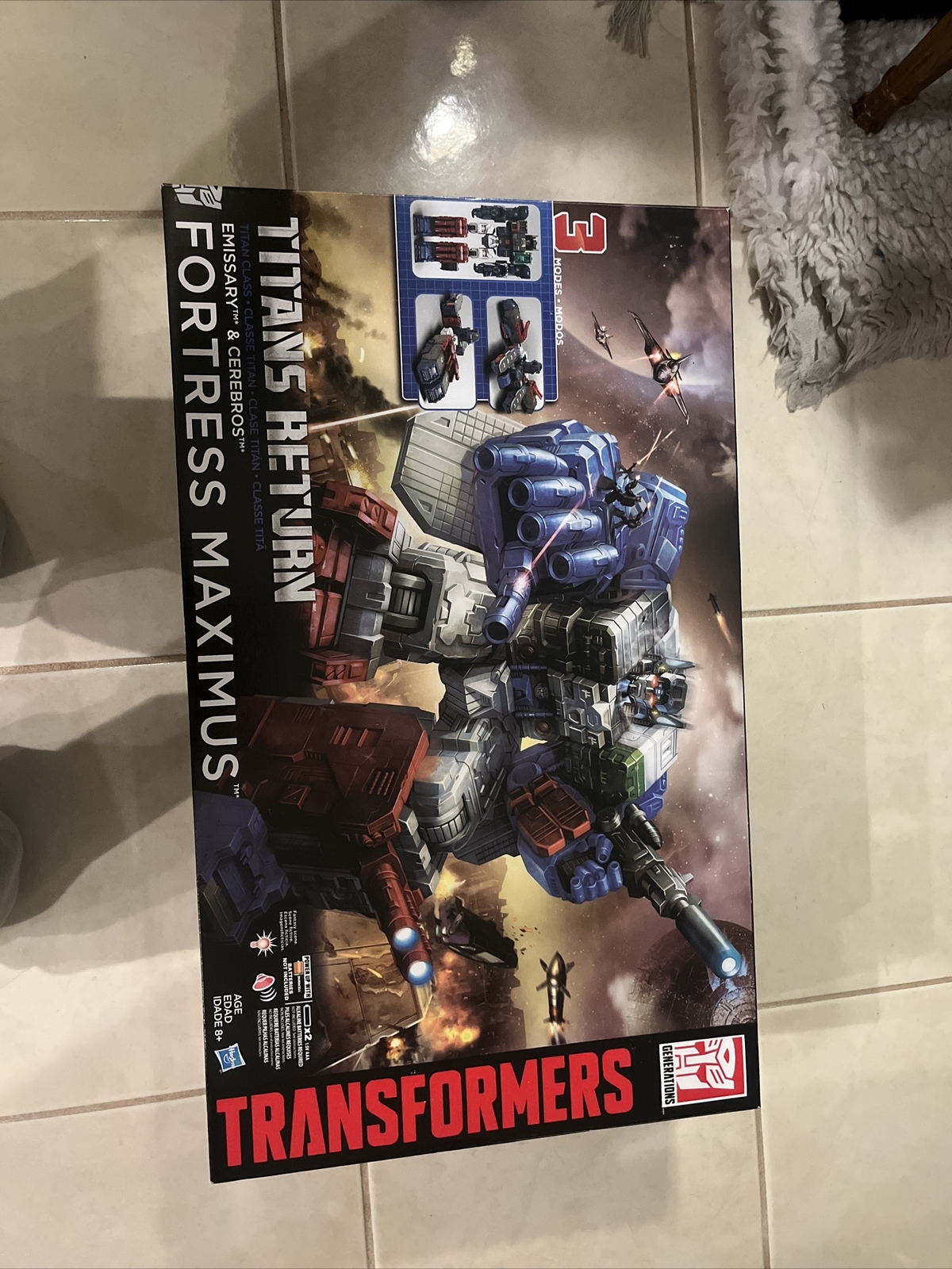Hasbro Transformers Generations Titan Fortress Maximus Action Figure ...