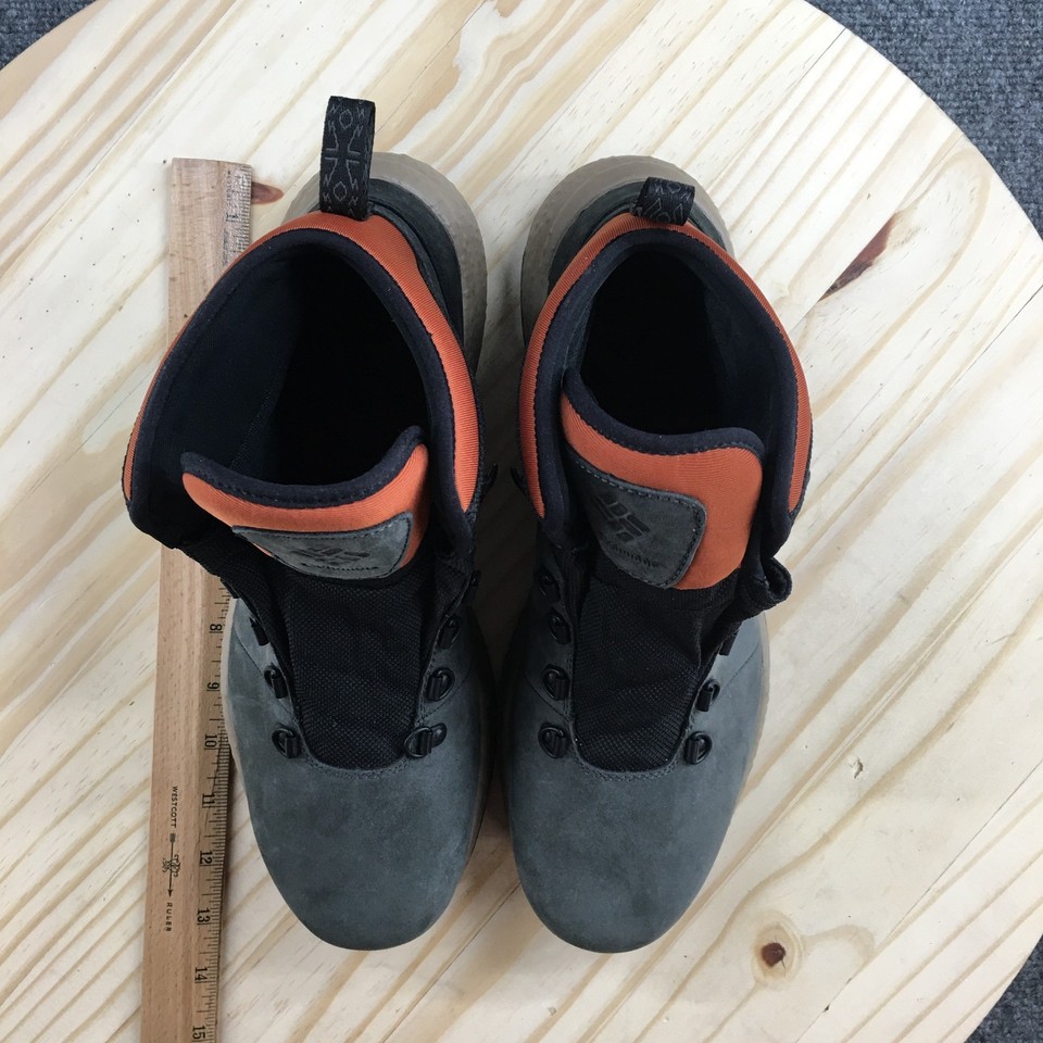 Columbia Boots Mens 11 Olive black Suede Waterproof Hiking Trail BM0818 ...