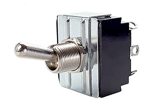 Carling Technologies IM25G-73 Switch Toggle - ON-OFF-ON - 4PDT - Round ...