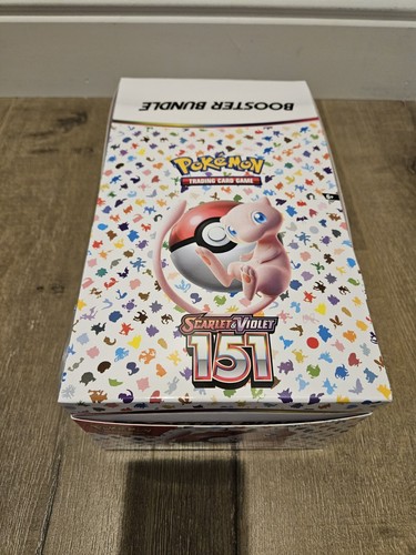 Case - 10 x Pokemon 151 Booster Bundle Scarlet and Violet New Sealed ...
