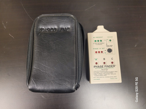 Tasco Phase Finder Non-Contact Phase Indicator 120-600 VAC PHF5060R | eBay