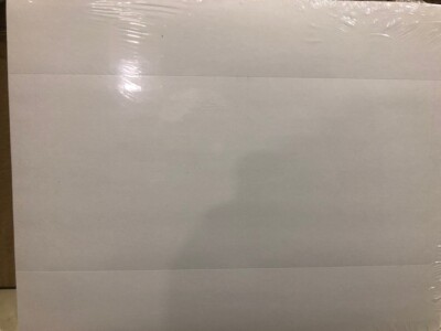 100 STANDARD 10.4MM CD CASE FRONT INSERTS , 2UP, MATTE WHITE, 20222C | eBay