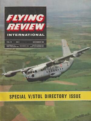 Flying Review (Nov 1963) STOL Aircraft, SAAB J29 in Congo, MiG-21 ...