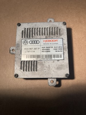 2015 AUDI A6 Headlight LED Module Control Unit Computer 4G0907397P OEM ...