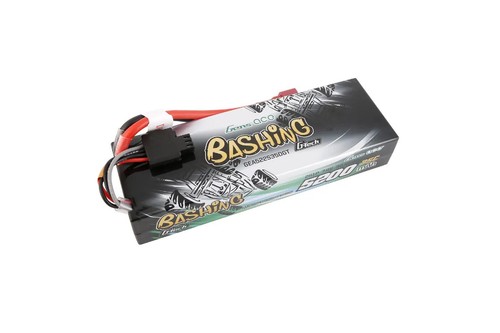 Gens Ace Bashing 7.4V 5200mAh 35C 2S Hard Case LiPo Battery | eBay ...
