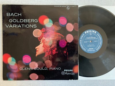 GLENN GOULD BACH GOLDBERG VARIATIONEN PHILIPS MONO LP | eBay