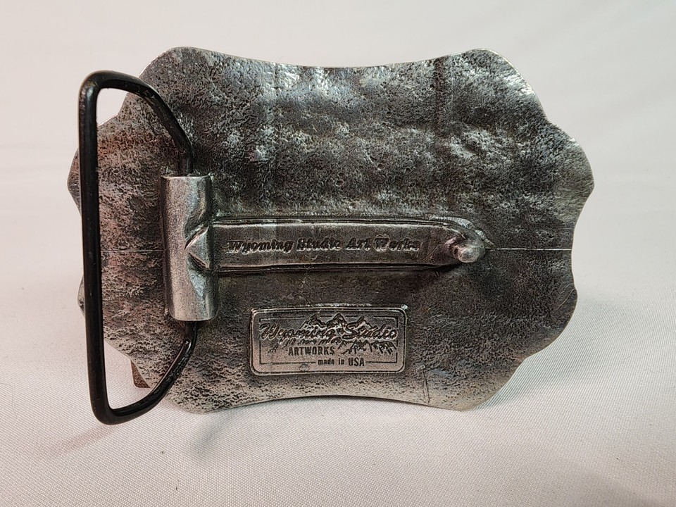 Wyoming Studio Art Works USA Redstone Ranch Belt Buckle | eBay