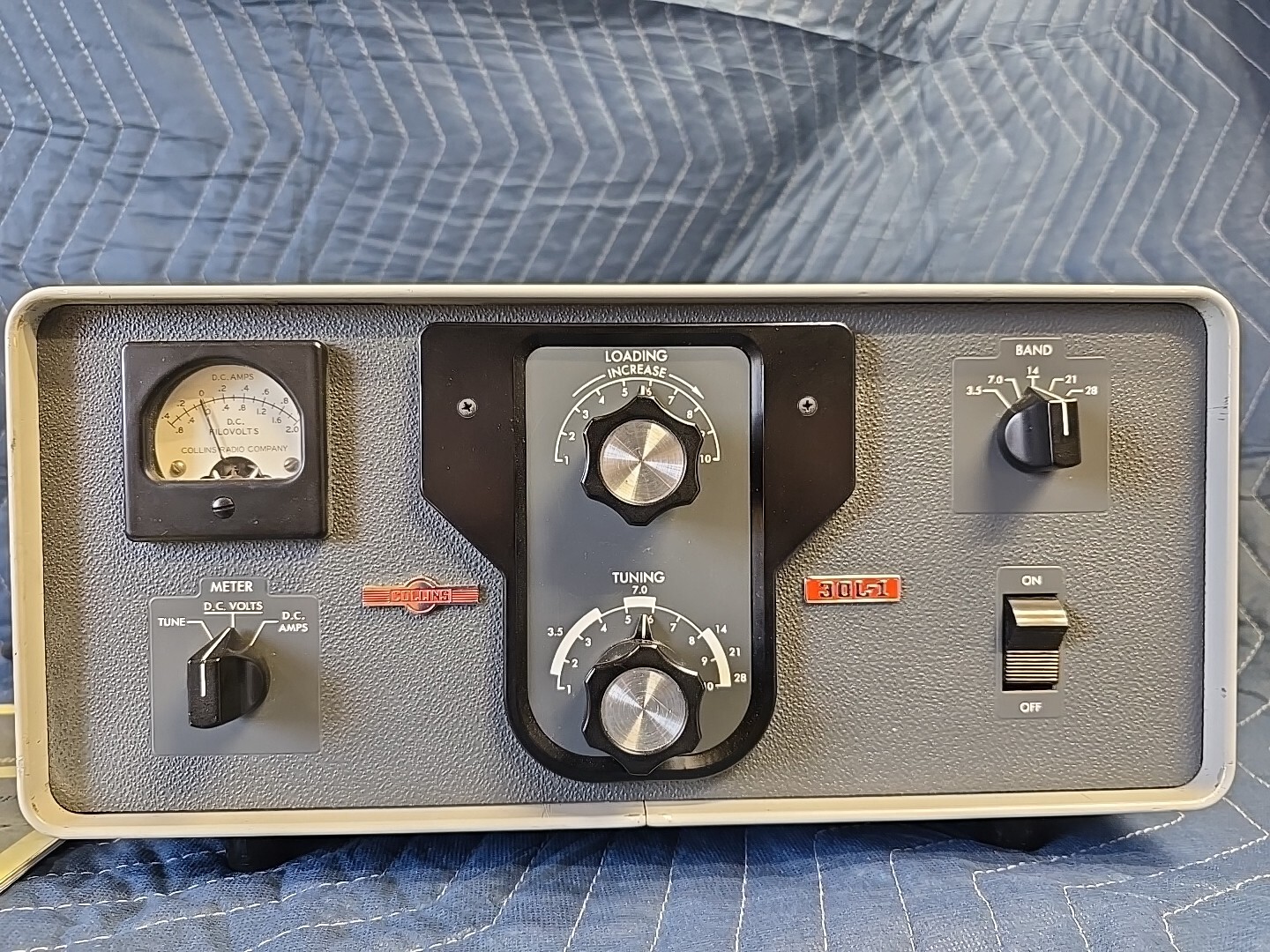 Collins 30L-1 Linear Amplifier, Winged, Looks Great, Not Tested, Told ...