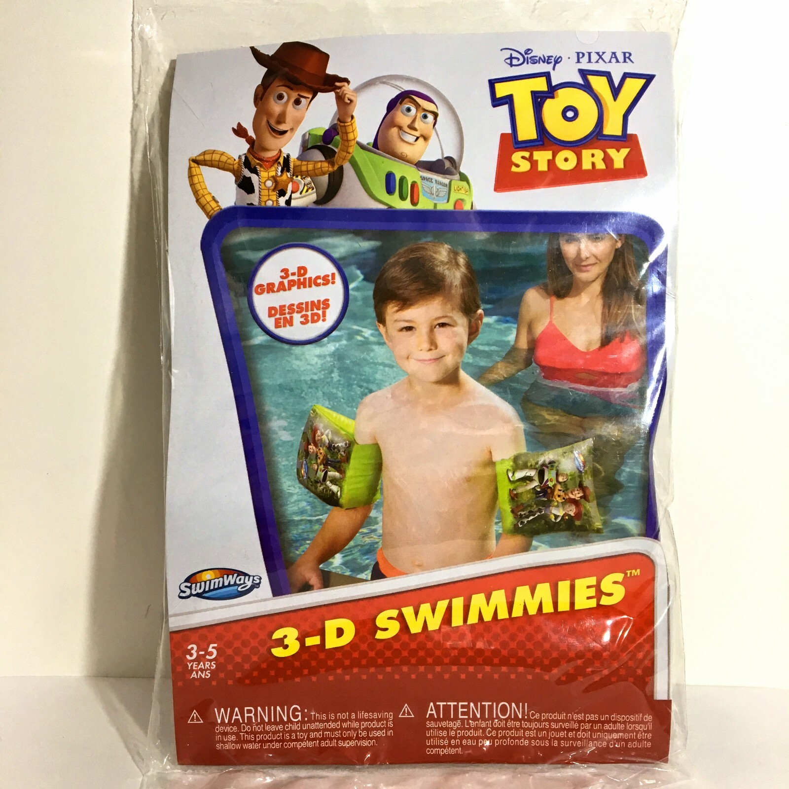 Swimmies Floaties Inflatable Arm Band Floats TOY STORY DISNEY PIXAR ...