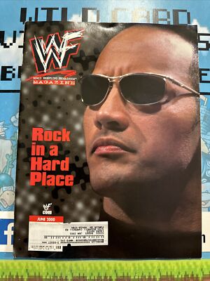 WWF Magazine June 2000- The Rock, DX Calendar, Wrestlemania 2000 Recap ...