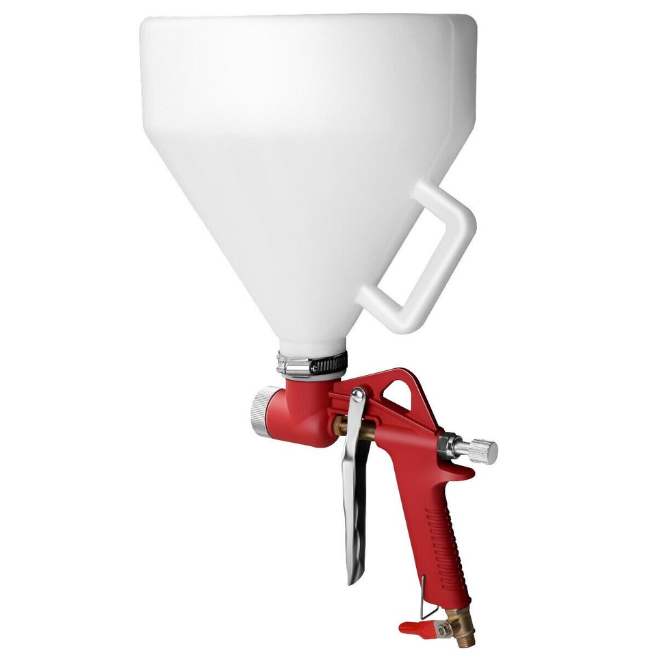Durable Air Hopper Spray Gun Texture Tool Drywall Wall Painting Sprayer ...