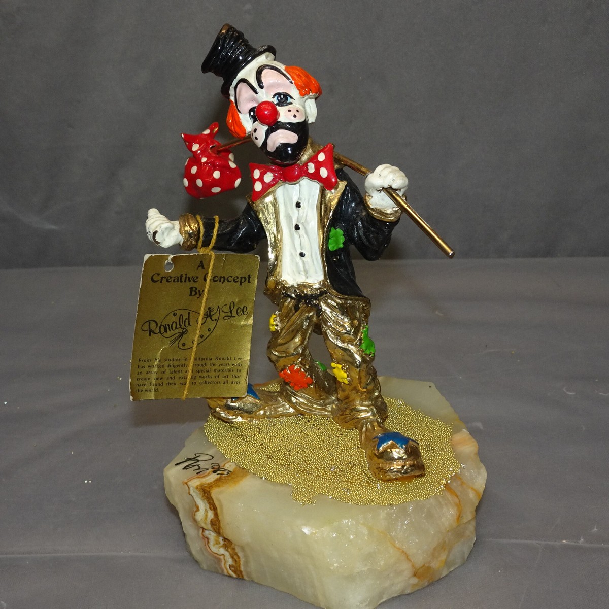 Clown Hitchhiking RON LEE CLOWNS SIGNED