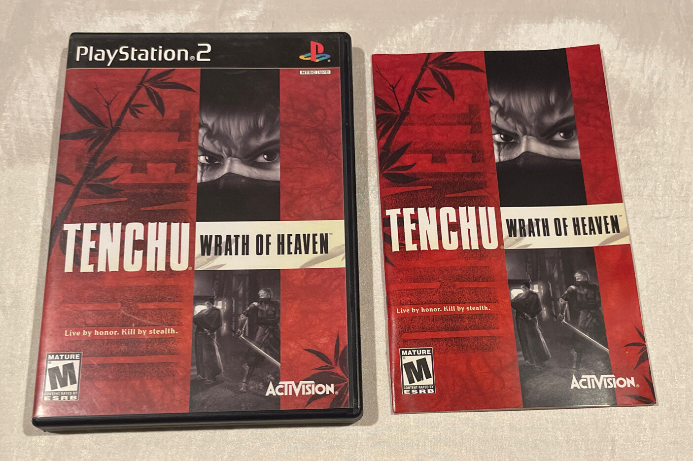 Tenchu 3 Wrath of Heaven (PlayStation 2 PS2 2003) Complete w/ Manual ...