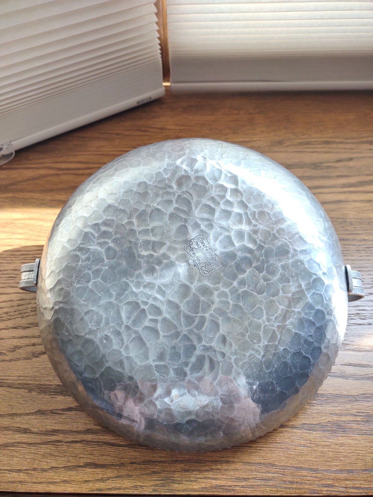 Rodney Kent Hand Wrought Creations Hammered Aluminum 12" Serving Bowl ...