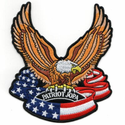 5" VAQ-140 2020 PATRIOT JOPA EAGLE EAS AMERICAN FLAG EMBROIDERED JACKET ...