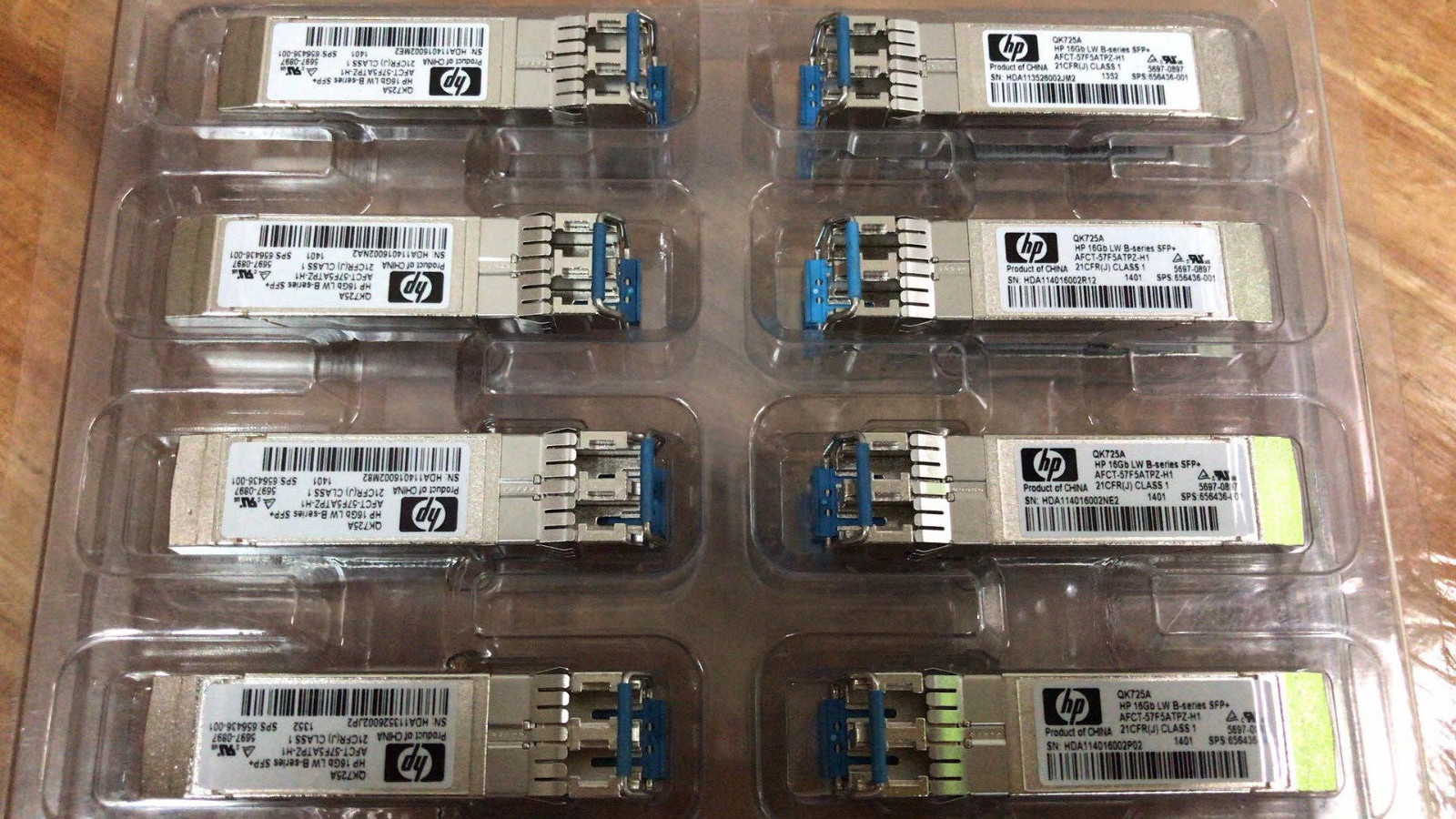 HP Brocade QK725A 16Gb LW B-series SFP+ Long wave 1310nm 10km SMF SPS ...