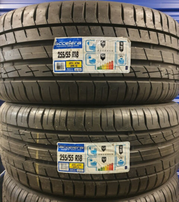 2X NEW TYRES ACCELERA IOTA ST68 255/55 R18 XL 109V A1 A/S 255 55 18 ...