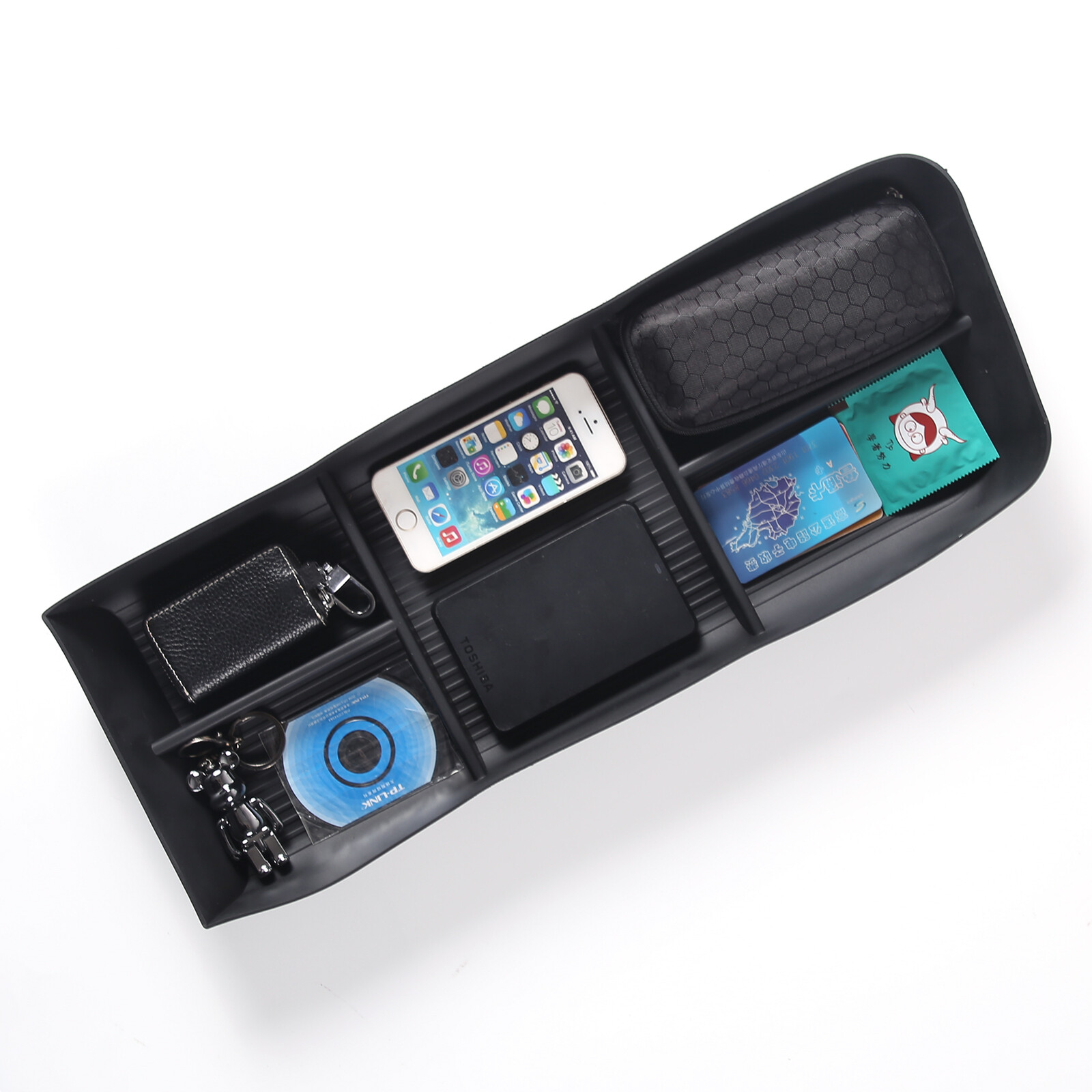 Black Under the Central Control Storage Box Tray For Cadillac LYRIQ | eBay