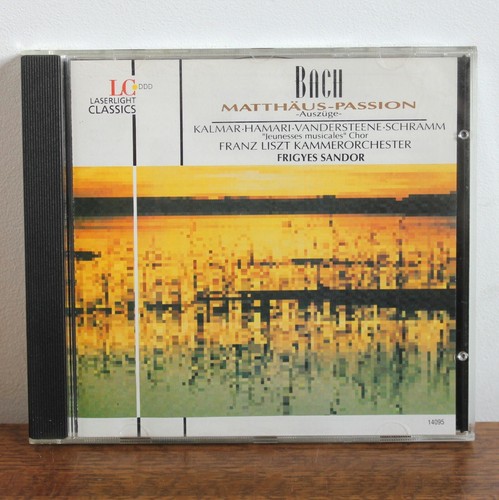 BACH Mattaus-passion – Frigyes Sandor – LC Laserlight classics 1994 ...