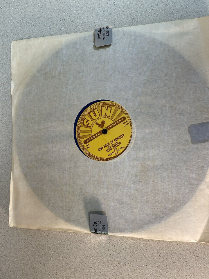 Set of Five Sun 78 Elvis Presley's Hits Colored Vinyl Re-issue | eBay