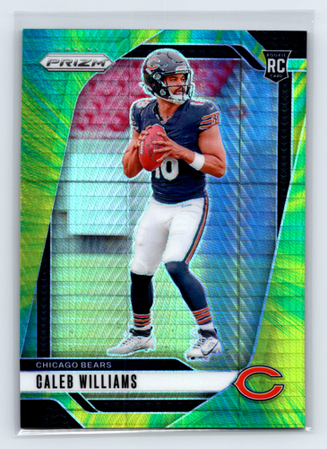 2024 Panini Prizm Hyper Prizm /180 Caleb Williams #301 Bears RC | eBay