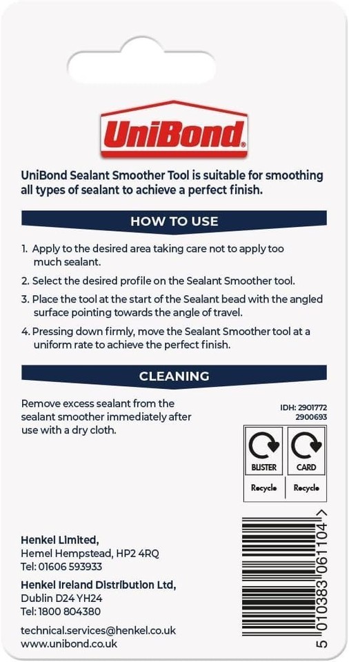 Unibond sealant. Finishing tool, Effective sealant tool for a smooth ...