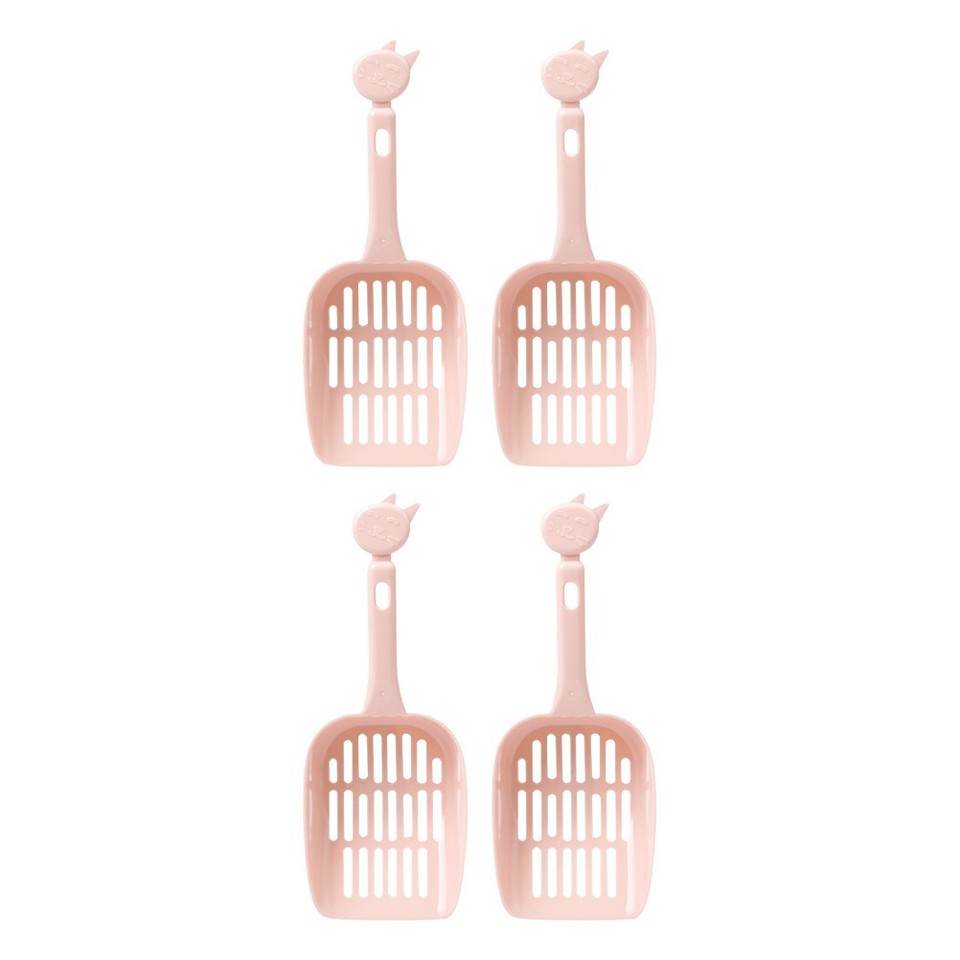 4pcs Cat Sand Shovel Colorful Pet Shovel Cat Sand Scooper Pet Supplies ...